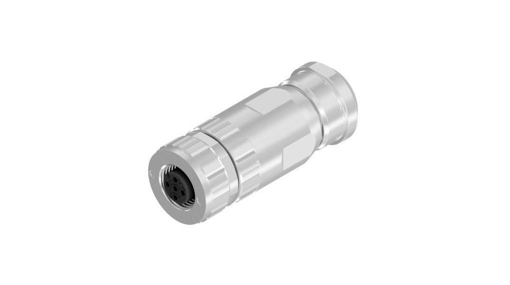 43-00114 | Conec Rundsteckverbinder, M12, Steckbuchse, Gerade, Pole - 5 ...