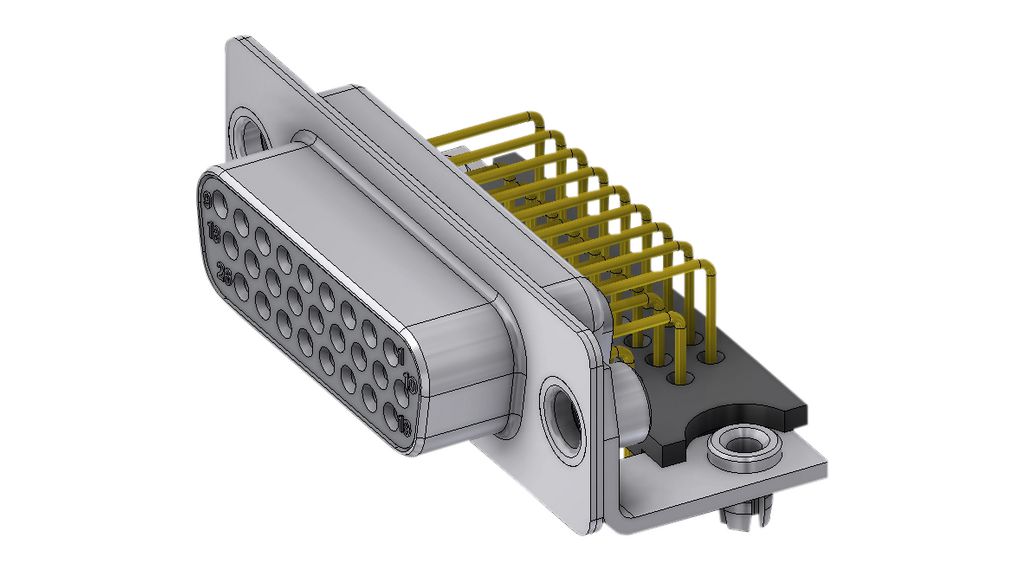 HD-D26SYC/2M47HUN | Deltron Connectors D-Sub-Steckverbinder, Buchse, DA ...