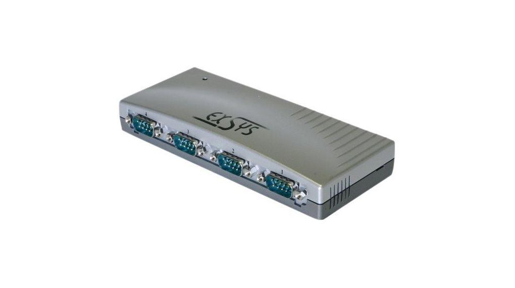 EX-1334V | Exsys USB to Serial Converter, RS232, 4 DB9 Male | Distrelec ...
