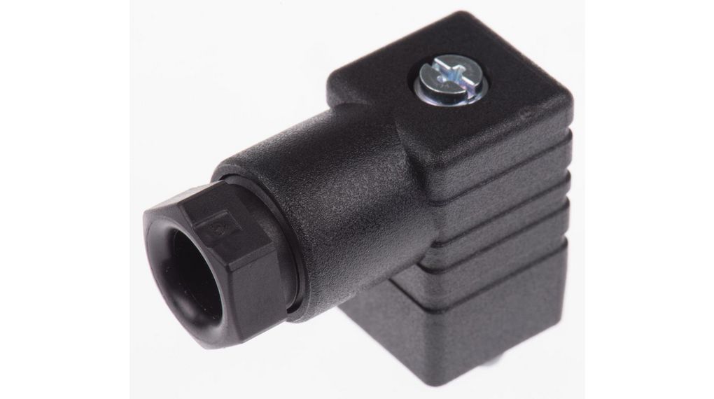 933138100 GDS 207 BLACK | Hirschmann GDS 2P+E DIN 43650 C, Female ...