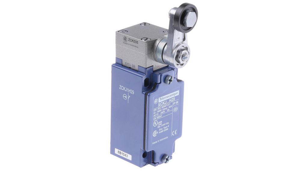 XCKJ10511H29 | Telemecanique Sensors XCKJ Series Roller Lever Limit ...