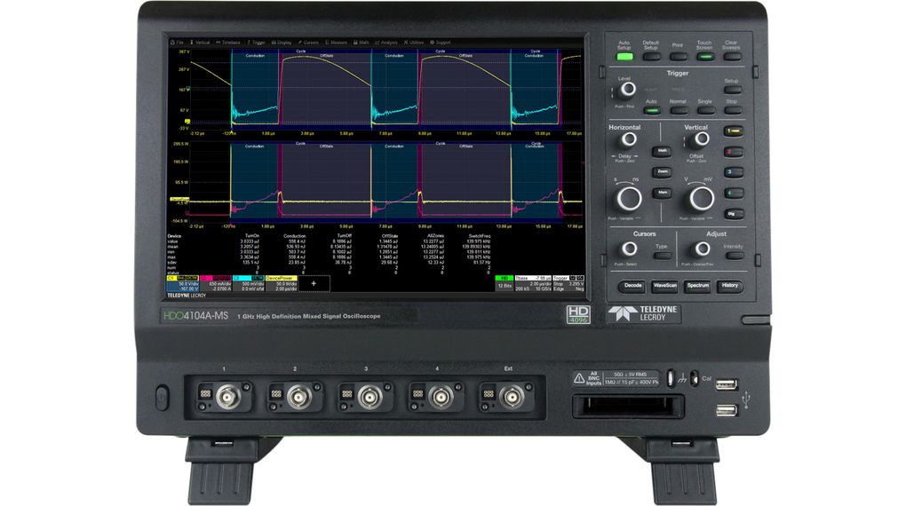 HDO4104A-MS | Teledyne LeCroy Oscilloscope 4x1GHz 10 GSPS FREE EMB ...