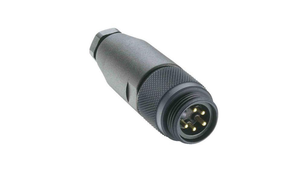 11595 RSC 50/9 | Lumberg Automation Circular Connector, 5 Contacts ...