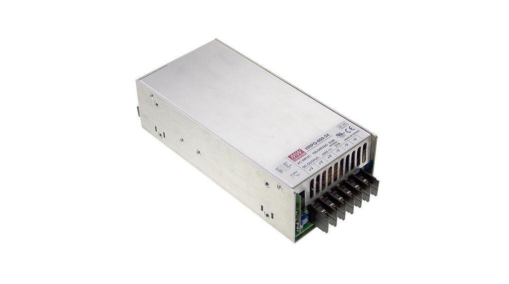 HRP-600-48 | MEAN WELL DC Power Supply, 624W, 48V, 13A | Distrelec ...