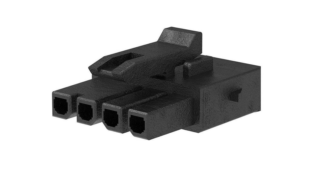 215759-1004 | Molex Housing, Panel Mount Ears, Glow-Wire Capable, Black ...
