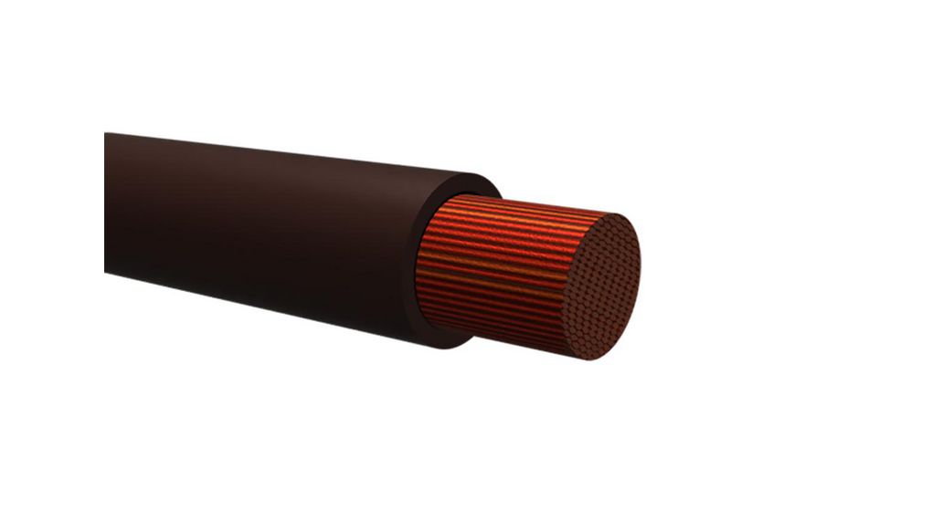 050994-2-100 | NEMIQ Stranded Wire PVC 1.5mm² Bare Copper Brown R2G4 ...