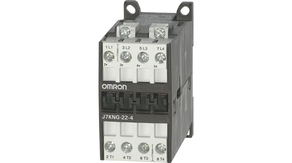 J7KNG22424D | Omron Industrial Automation Contactor 4NO 24V 22A 11kW ...