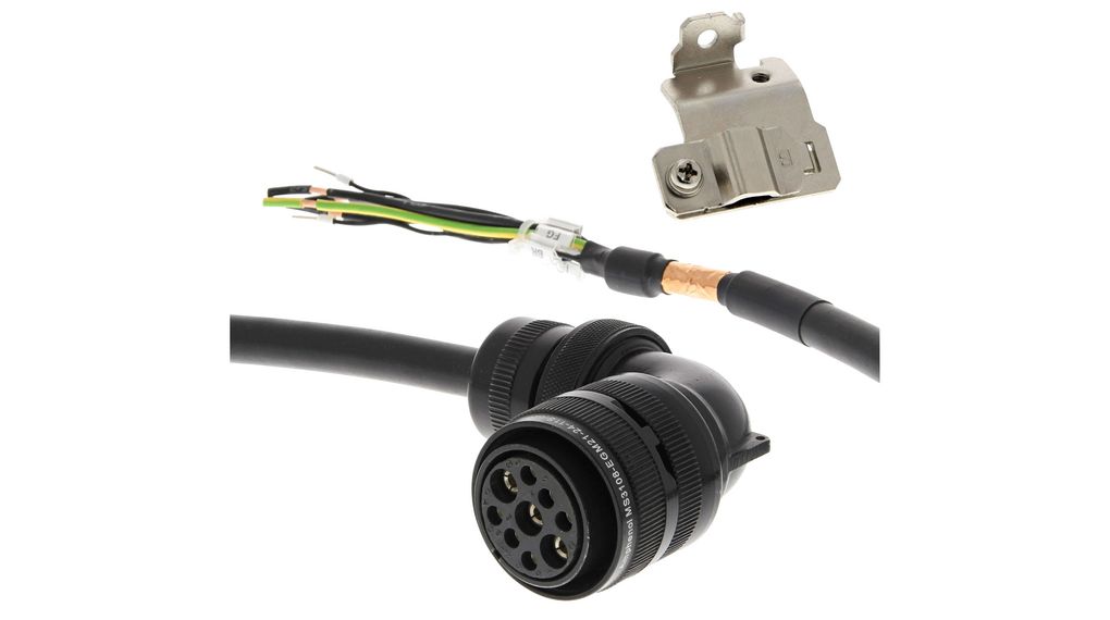 R88ACA1E010BFE | Omron Industrial Automation Servo Motor Power Cable ...