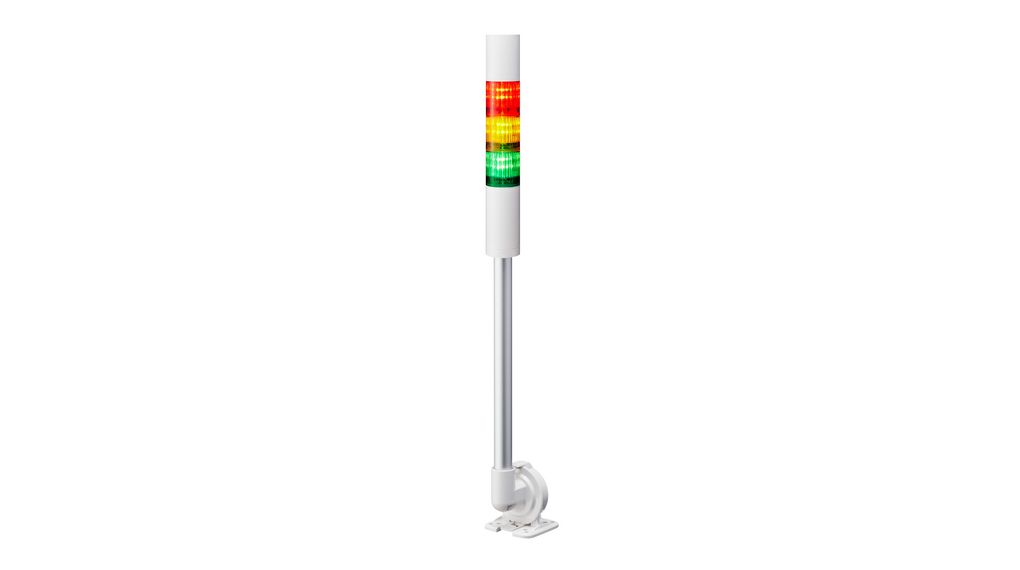 LR4-302QJBW-RYG | Patlite Signalsäule Grün / Orange / Rot 160mA 24V LR4 ...