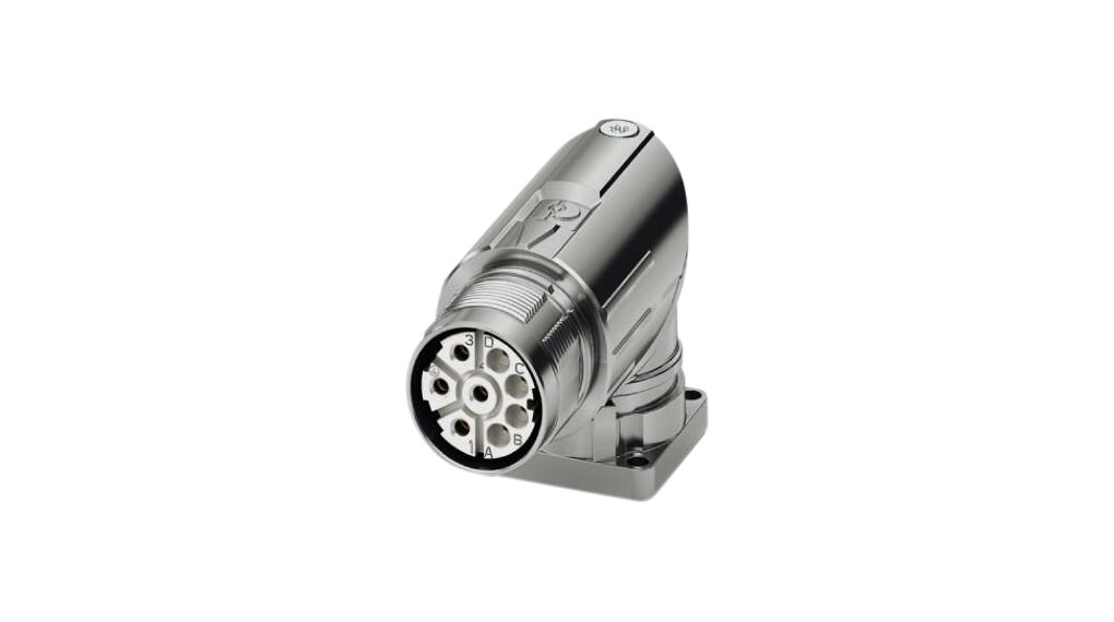 1628488 | Phoenix Contact Circular Connector, M23, Socket, Right Angle ...