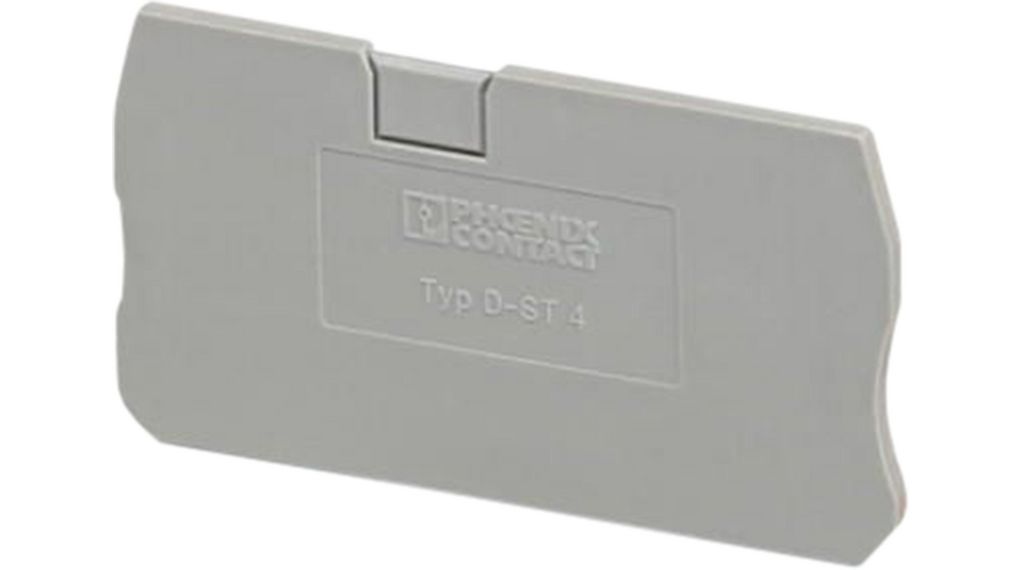 3030420 | Phoenix Contact Ändplatta, Grå, 55.9 x 29mm | Elfa Distrelec ...