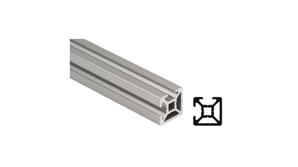 3842992398/2000 | Bosch Rexroth Silver Aluminium Profile Strut, 30 x 30 ...