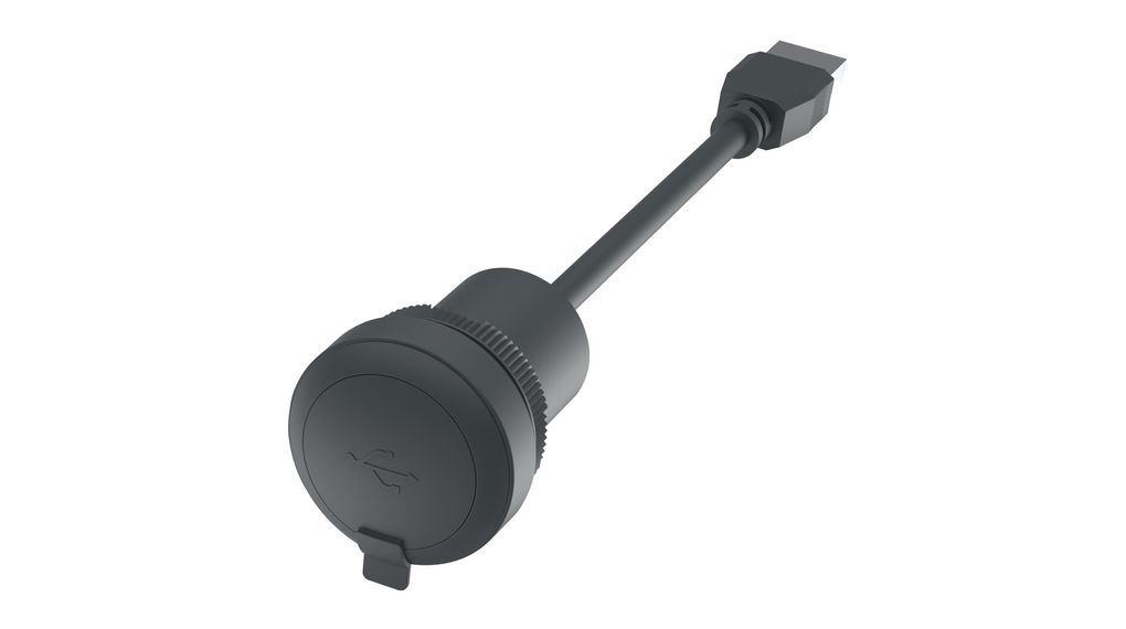 1100990020011 | RAFI Feed-Through Adapter 550mm USB 3.0 A Socket USB 3. ...