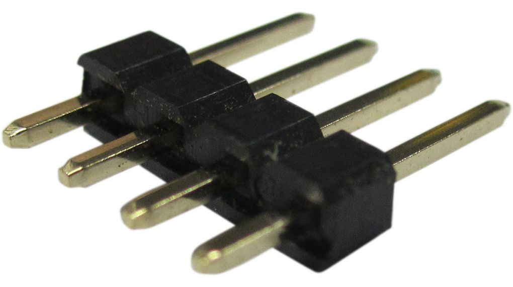 RND 205-00625 | RND PCB Header, Male, 3A, 250V, Contacts - 4 ...