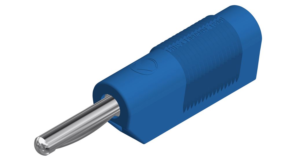 VSB 20 BLUE | SKS Hirschmann Test & Measurement Plug, Blue, Nickel ...