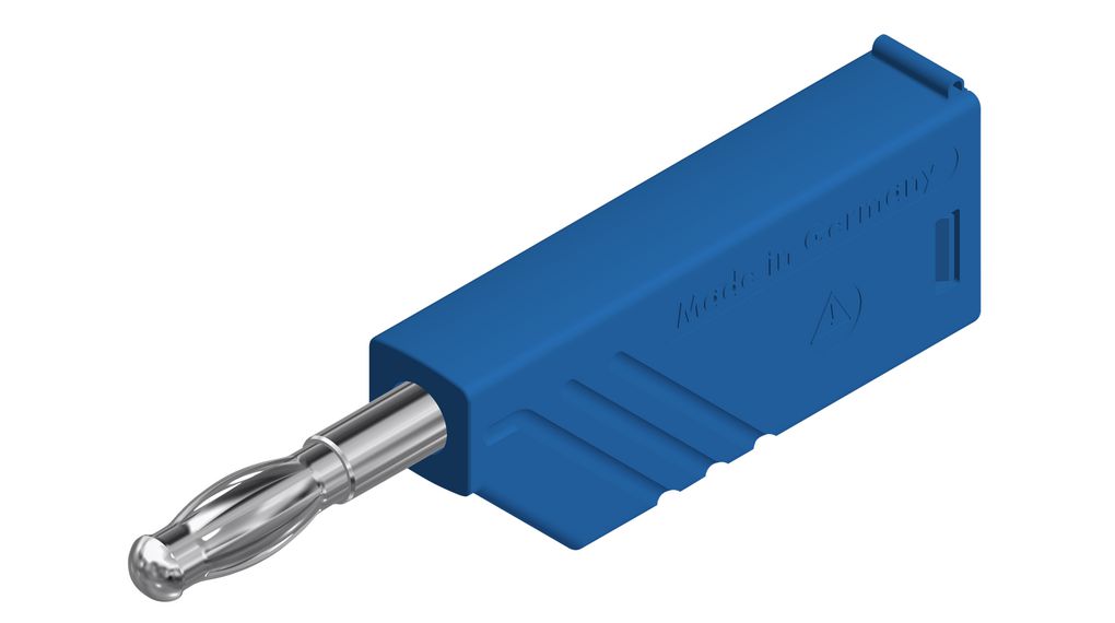 LAS N WS BLAU / BLUE | SKS Hirschmann Test & Measurement Banana Plug ...