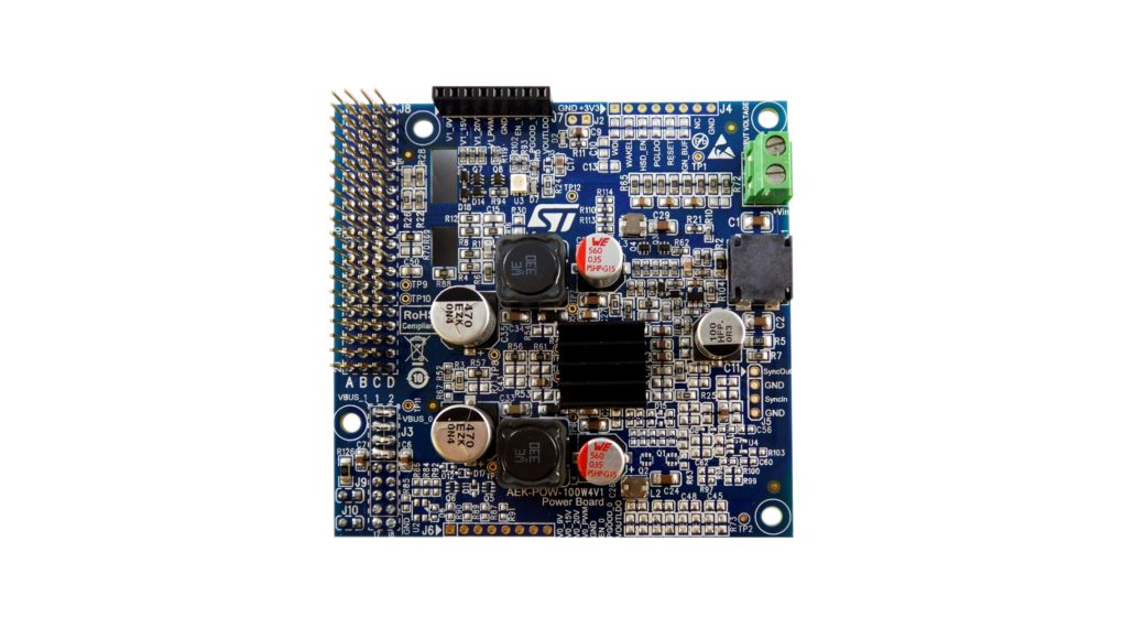 AEK-POW-100W4V1 | ST L5964 DC/DC Converter Evaluation Board | Distrelec ...