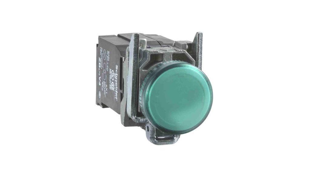 XB4BV5B3 | Schneider Electric Harmony XB4 Green Universal LED Pilot Light Complete22mm ...