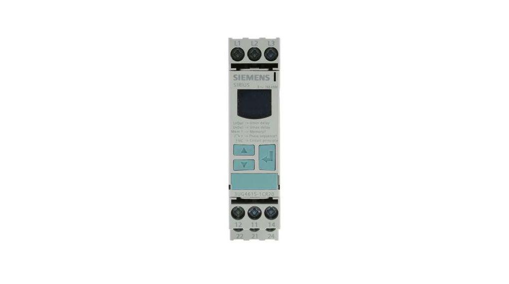 3UG4615-1CR20 | Siemens Phase, Voltage Monitoring Relay, 3 Phase, DPDT ...