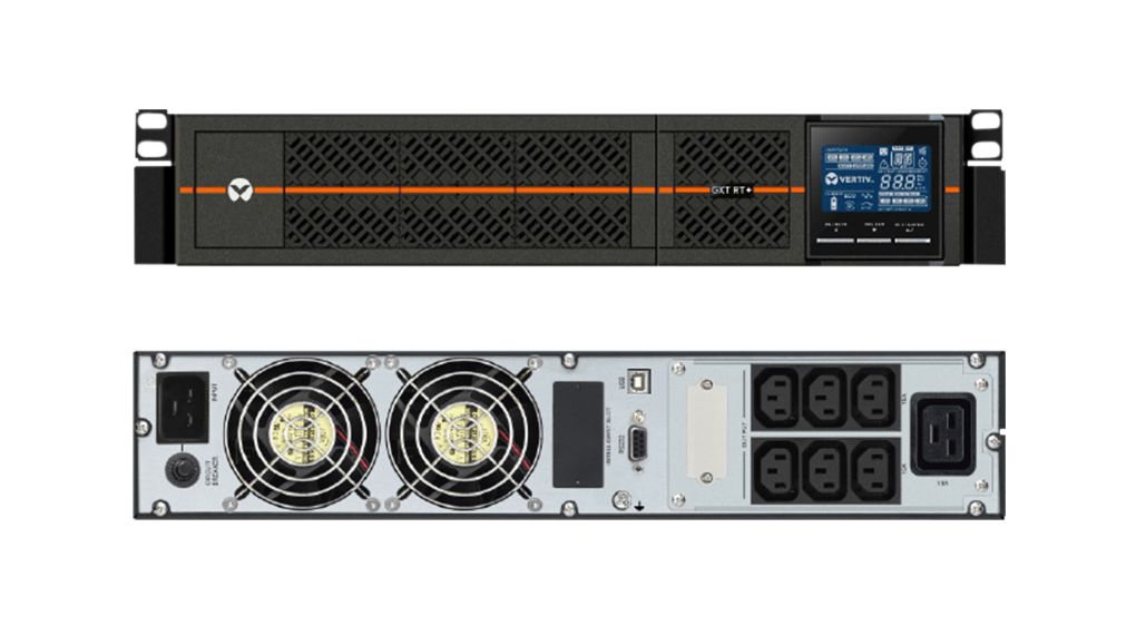 GXTRT-2000IRT2UXL | Vertiv UPS, GTX RT+, Double Conversion Online, Rack ...