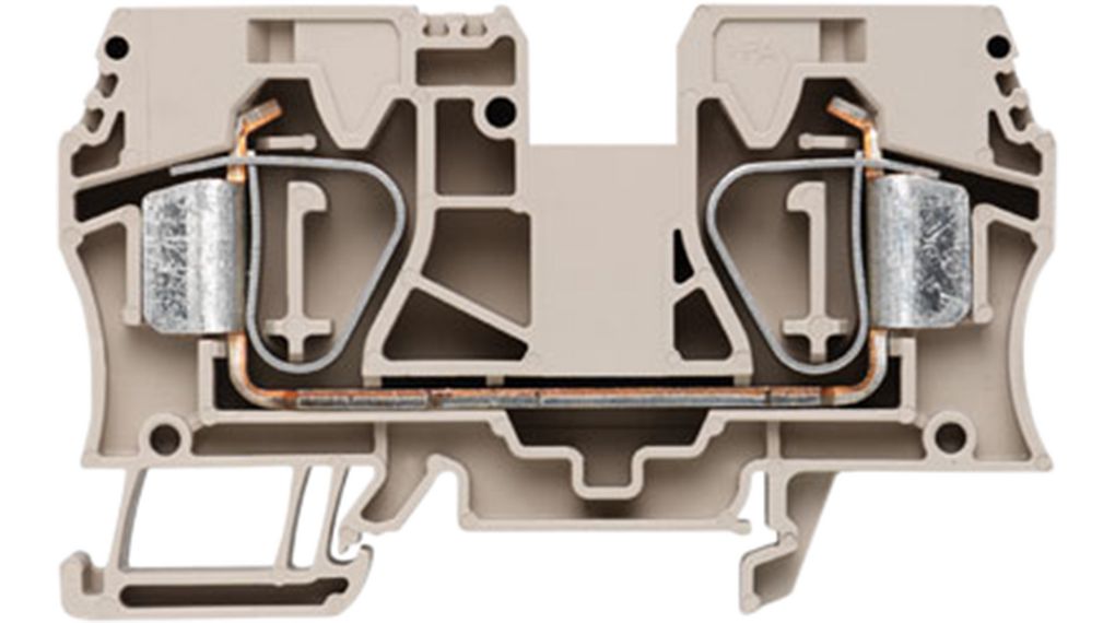 1745230000 | Weidmüller Terminal Block, Tension Clamp, 2 Poles, 1kV ...