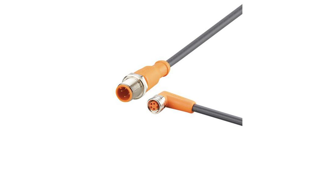 EVC236 | Ifm ifm electronic Male 1 way M12 to Female 1 way M8 Actuator ...