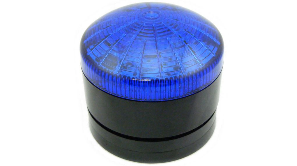 2222465 | RS PRO Blue Multiple Effect Beacon, 110 V ac, 230 V ac, Panel ...