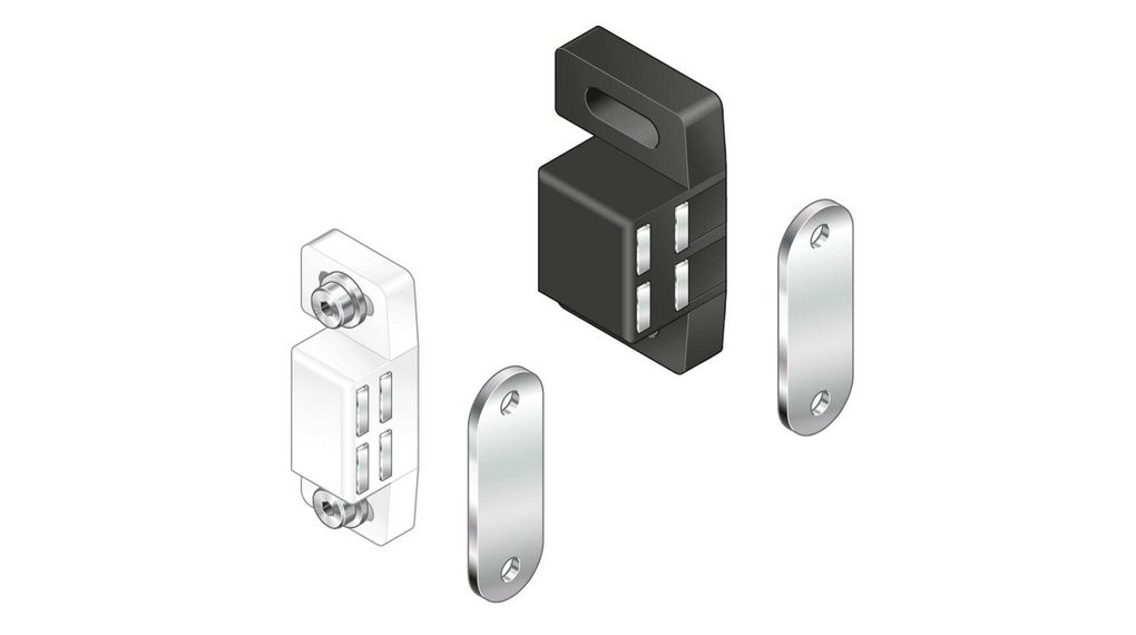3842555568 | Bosch Rexroth Galvanised Steel Magnetic Catch, 8 mm, 10 mm ...