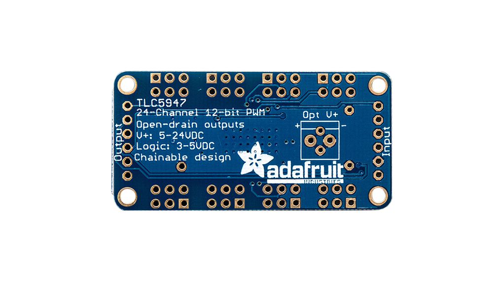 1429 | Adafruit TLC5947 Adafruit 24-Channel 12-bit PWM LED Driver SPI 5V | Distrelec Germany