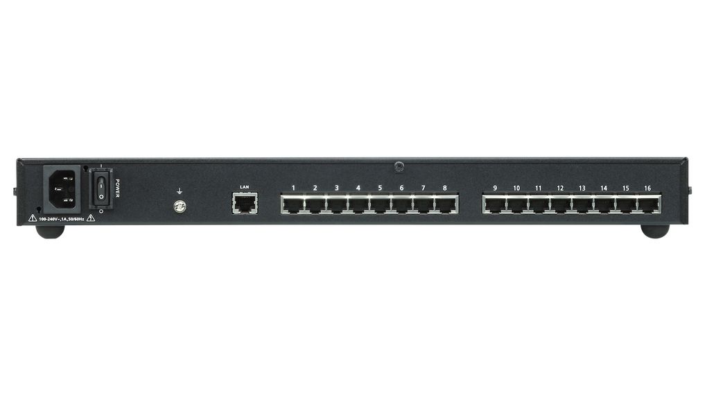 SN9116CO-AX-G | Aten Serial Console Server, Serial Ports 16 RS232 ...