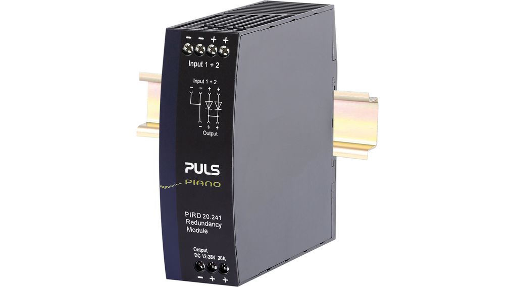 PIRD20.241 | Puls Diode Redundancy Module, 24V, 20A, 480W | Distrelec ...