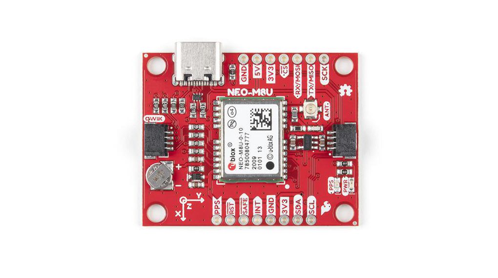GPS-16329 | SparkFun Electronics NEO-M8U Qwiic GPS Breakout | Distrelec ...