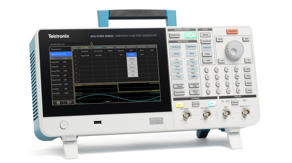 AFG31152 | Tektronix Function Generator 2x150 MHz ARB | Distrelec Germany