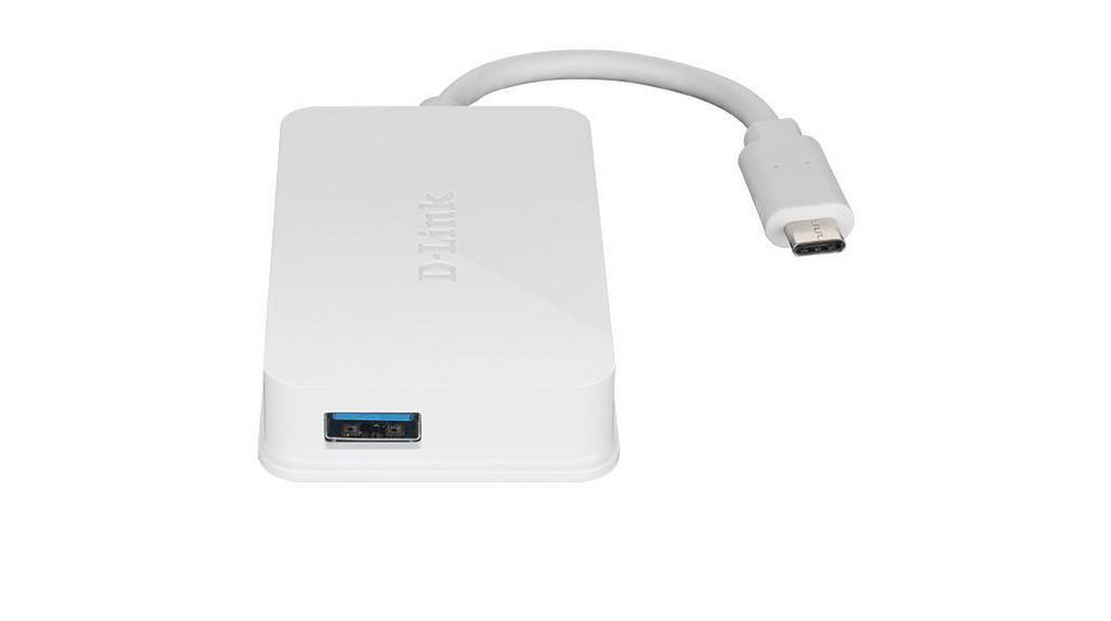 DUB-H410 | D-Link Hub USB, Spina USB-C, 3.0, USB Ports 4, Presa USB-A ...