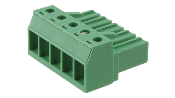 1804933 | Phoenix Contact Female header, Straight, 7.62mm Pitch, 5 ...