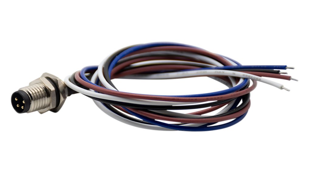 RND 205-01121 | RND Circular Connector, M8, Plug, Straight, Poles - 4 ... RND 205-01121 | RND Circular Connector, M8, Plug, Straight, Poles - 4 ...