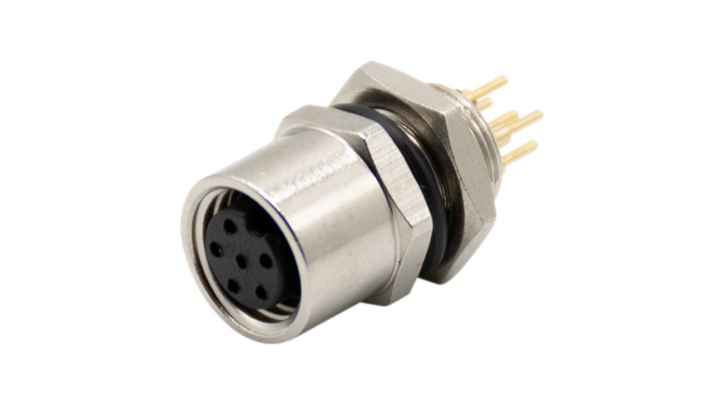 RND 205-01131 | RND Circular Connector, M8, Socket, Straight, Poles - 6 ... RND 205-01131 | RND Circular Connector, M8, Socket, Straight, Poles - 6 ...