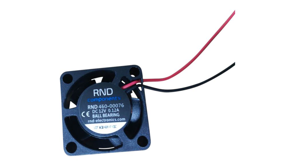 RND 460-00076 | RND Axial Fan DC 25x25x10mm 12V 4.1m³/h | Distrelec ... RND 460-00076 | RND Axial Fan DC 25x25x10mm 12V 4.1m³/h | Distrelec ...