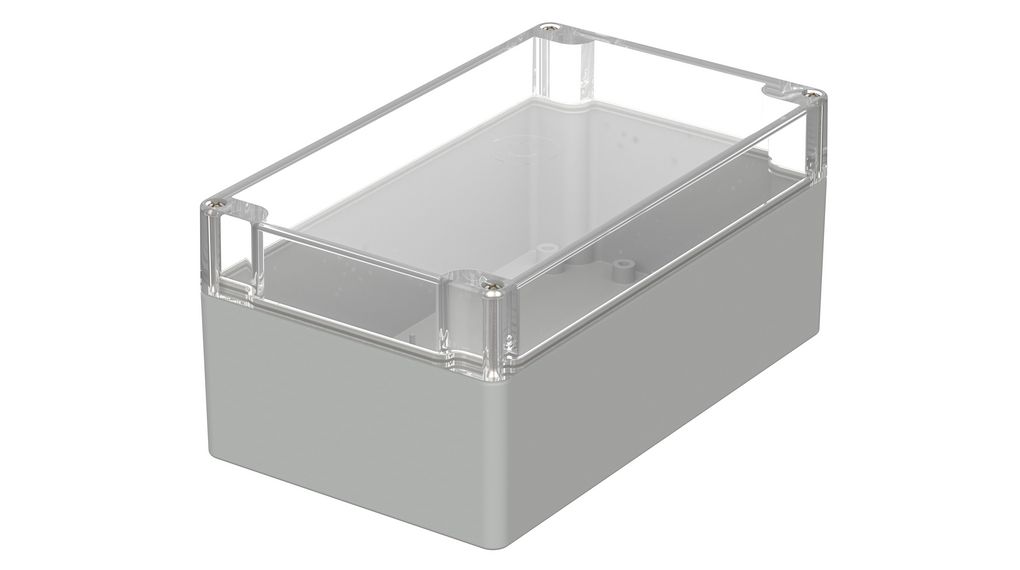 02237100 | Bopla Plastic Enclosure with Clear Lid Euromas 120x200x90mm ...