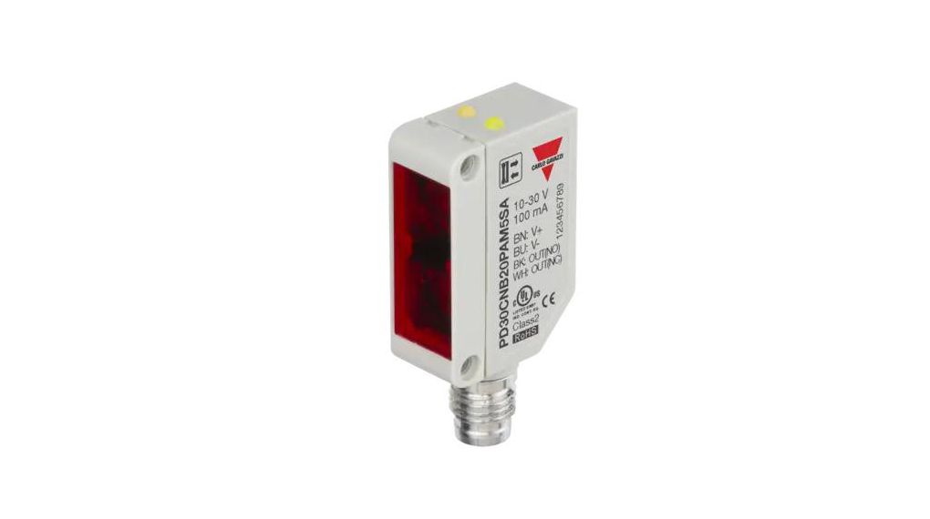 PD30CNB20PAM5SA | Carlo Gavazzi Fotoelektrisk sensor PNP 200mm 1ms 30V ...