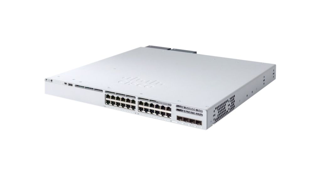 C9300L-24P-4G-E | Cisco PoE Switch, Layer 3 Managed, 1Gbps, 505W, RJ45 ...