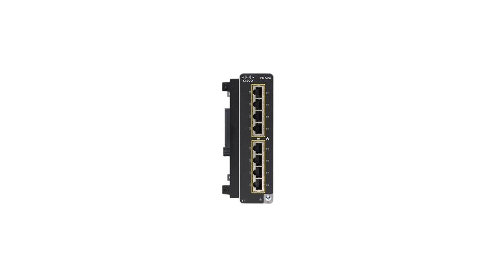 IEM-3400-8P= | Cisco PoE Switch Expansion Module, Layer 2 Managed ...