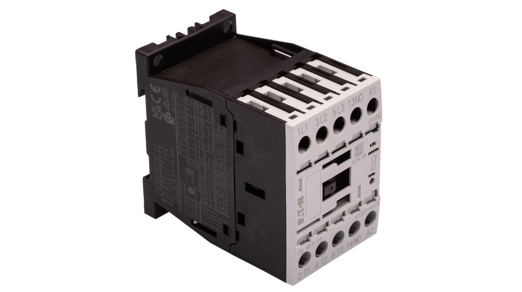 290073 DILM15-10(24VDC) | Eaton Contactor 3NO 24V 15A 7.5kW | Distrelec ...