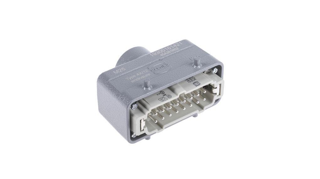 09330162601+19300161421 | HARTING Surface Kit, 16 Way, 16A, Male, Han E, 500 V | Distrelec Sweden