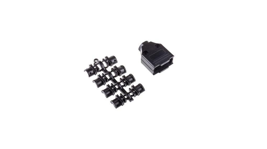 DTPPK9-K | MH Connectors MHDTPPK Series ABS D Sub Backshell, 9 Way ...