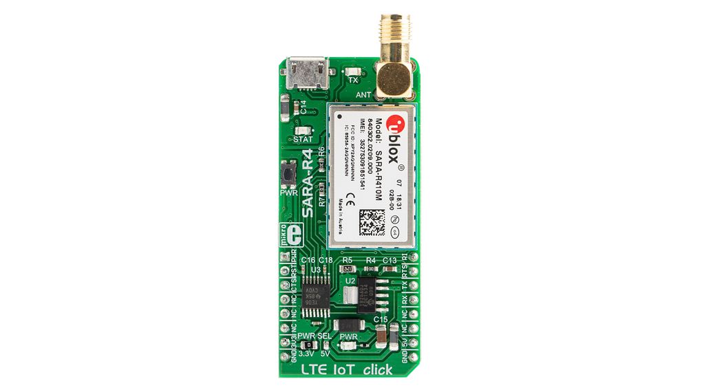 MIKROE-3072 | Mikroelektronika LTE IoT Click Wireless Communications ... MIKROE-3072 | Mikroelektronika LTE IoT Click Wireless Communications ...