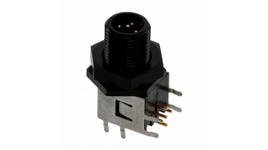 1200700244 | Molex Micro-Change (M12) PCB Mounting Receptacle 5 Poles ...