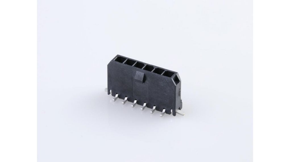 43650-0625 | Molex Micro-Fit 3.0 Vertical Header 3.00mm Single Row 3 ...