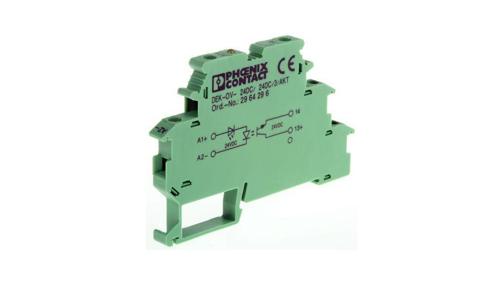 2964296 | Phoenix Contact DEK-OV- 24DC/24DC/3/AKT Solid State Interface ...