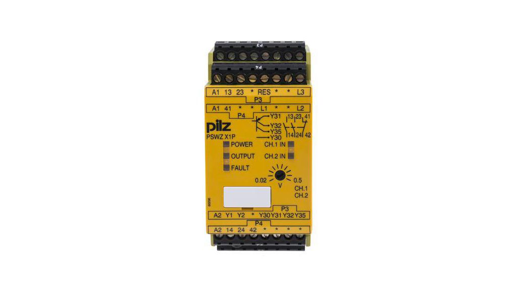 777949 | Pilz Single/Dual-Channel Speed/Standstill Monitoring Safety ...